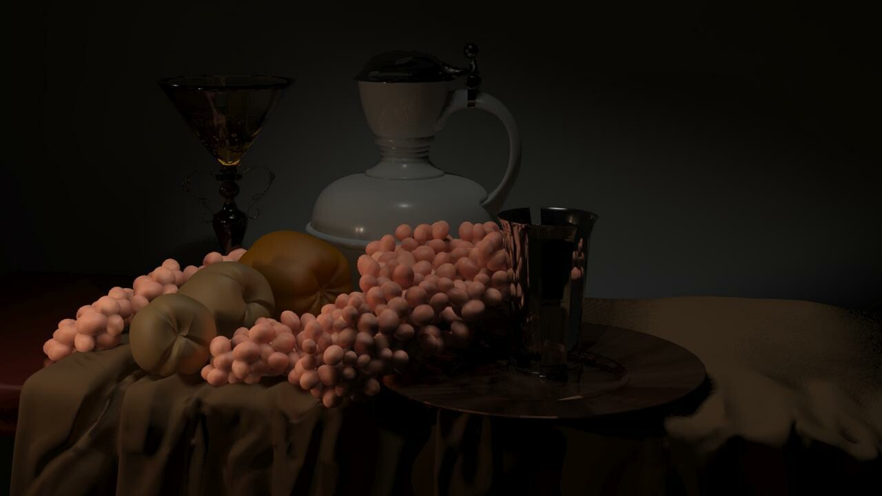 Alan Murray - Still Life with Grapes