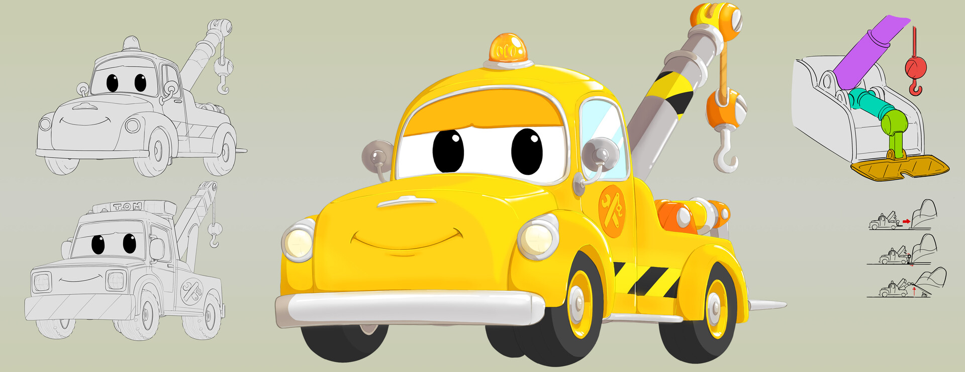 Romwald Bogun - Car City - Art Director (Millimages / Amuse Animation)