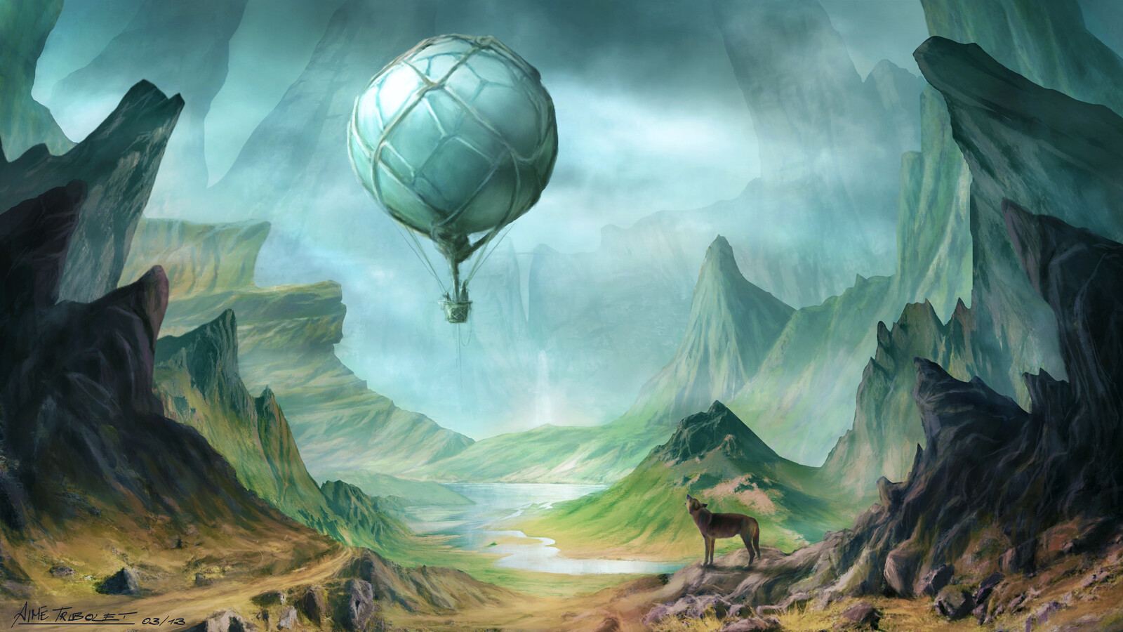 Aimé TRIBOLET - Iceland wonderer