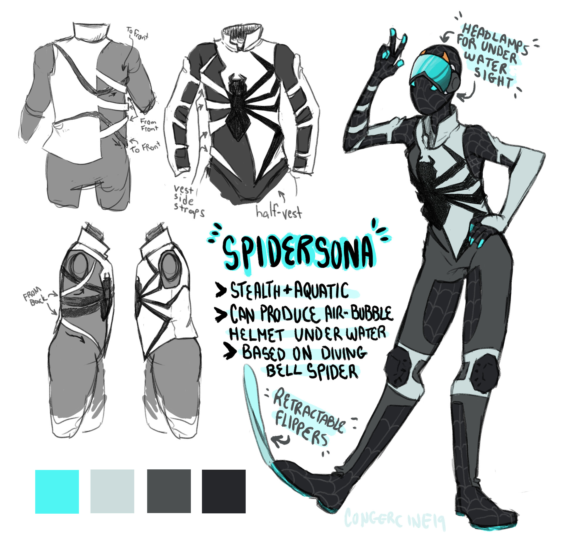 Artstation Spidersona Redesign