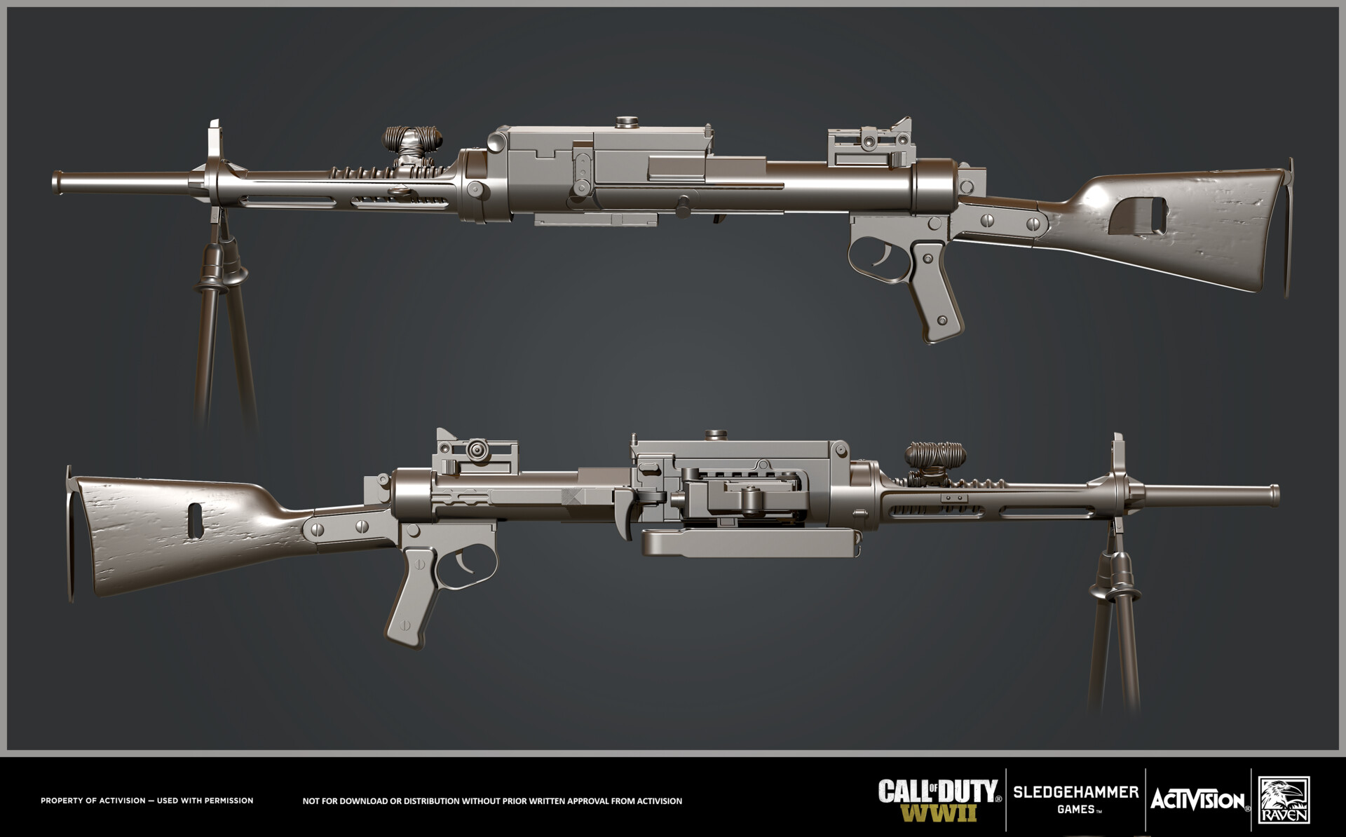 Casey Coleman - Call of Duty: WW2 - GPMG