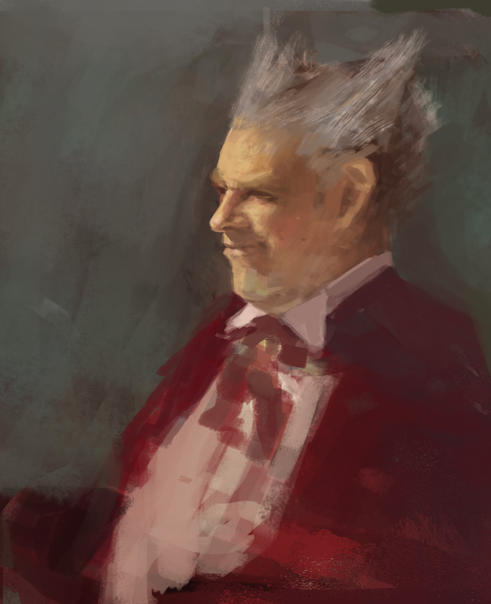 ArtStation - Live portrait painting