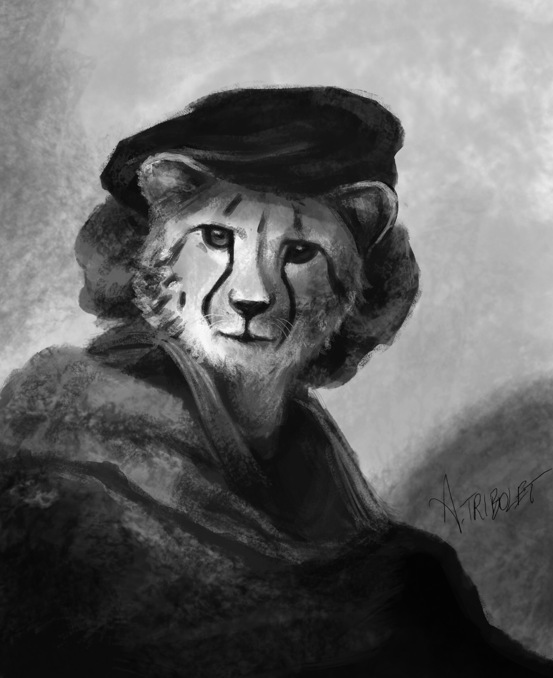 Aimé TRIBOLET - Rembrandt Cheetah