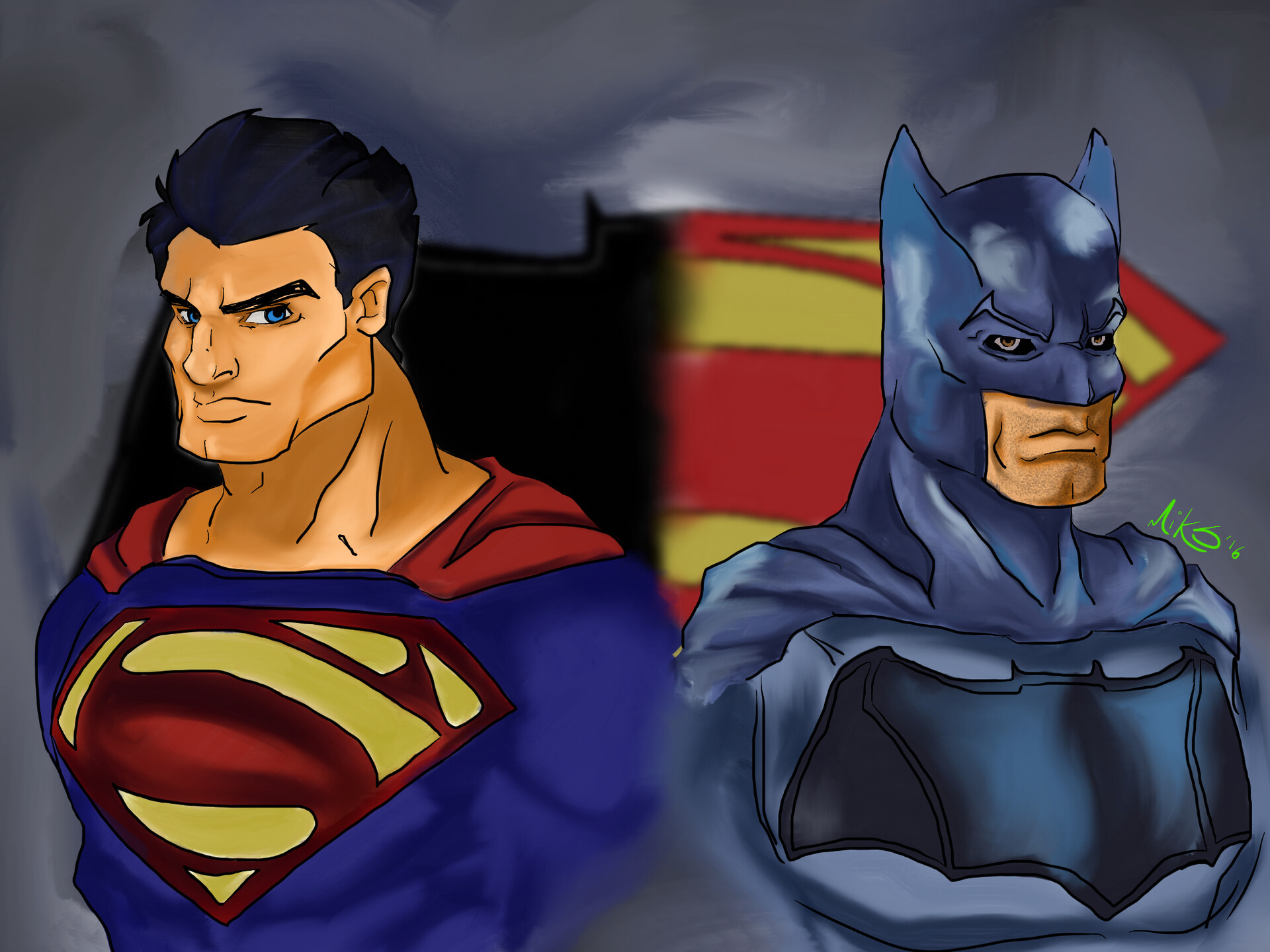 ArtStation - Batman V Superman