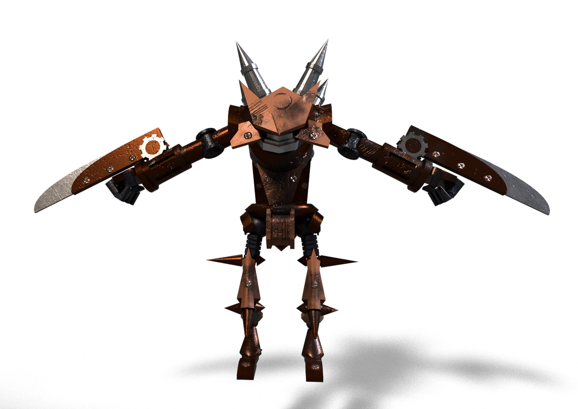 ArtStation - Robot Boss Model