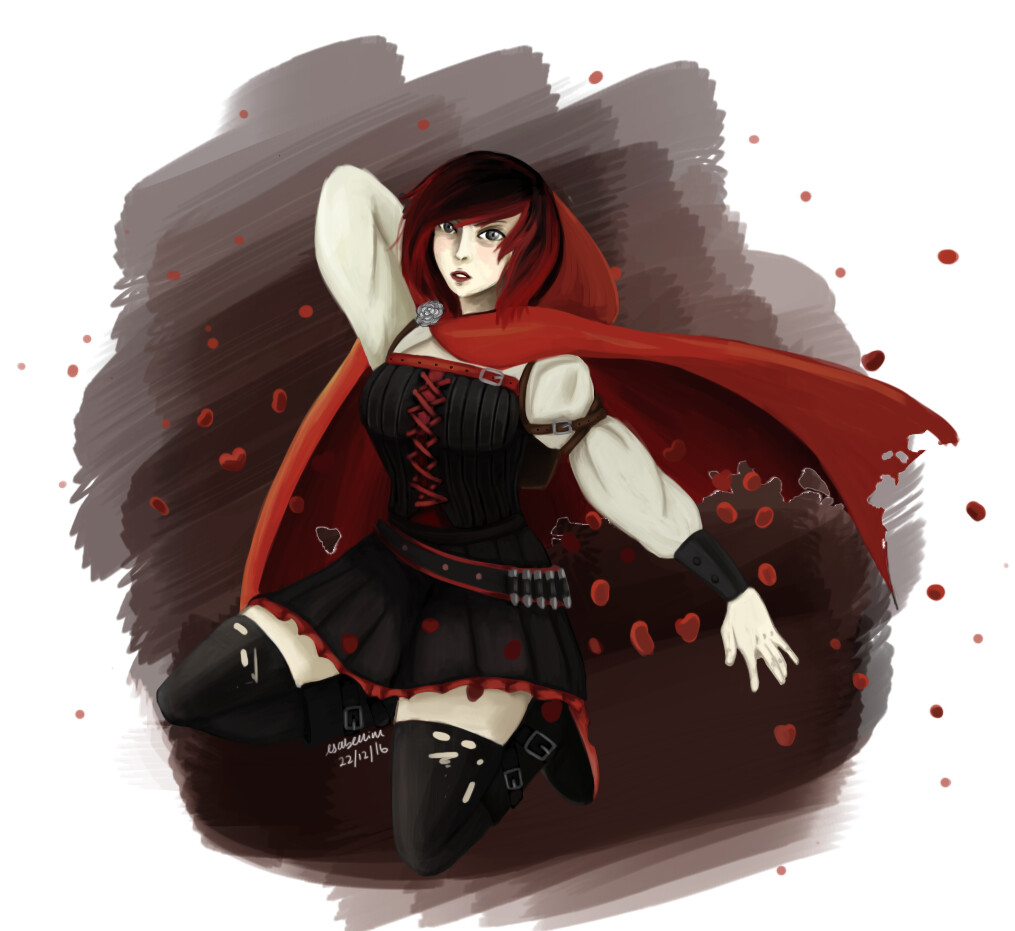 ArtStation - RWBY Ruby Fanart