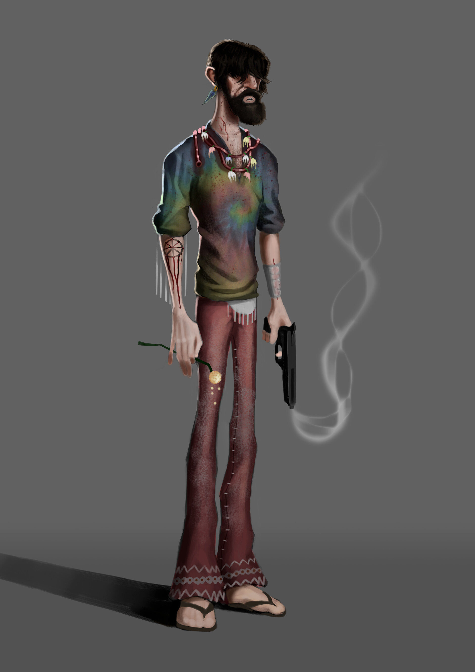 ArtStation - Hippie survivor