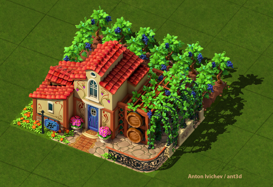 ArtStation - Vineyard