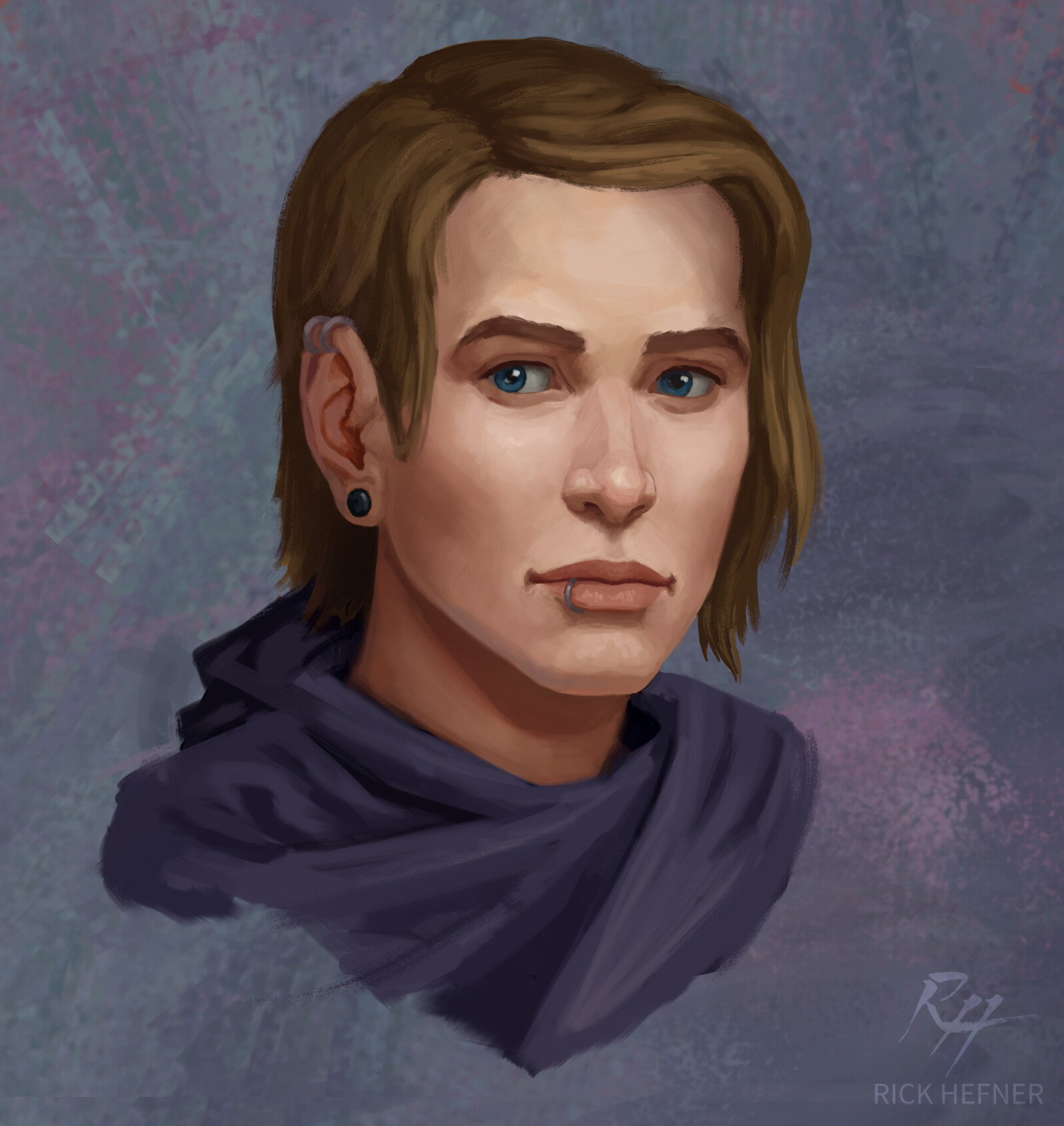 ArtStation - Legend Of Zelda Redesign: Link Character Portrait