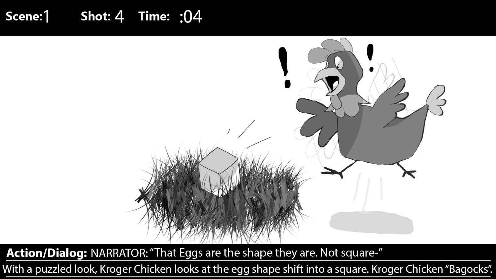 Aleksander Hill - Kroger 1955 Commercial Storyboard