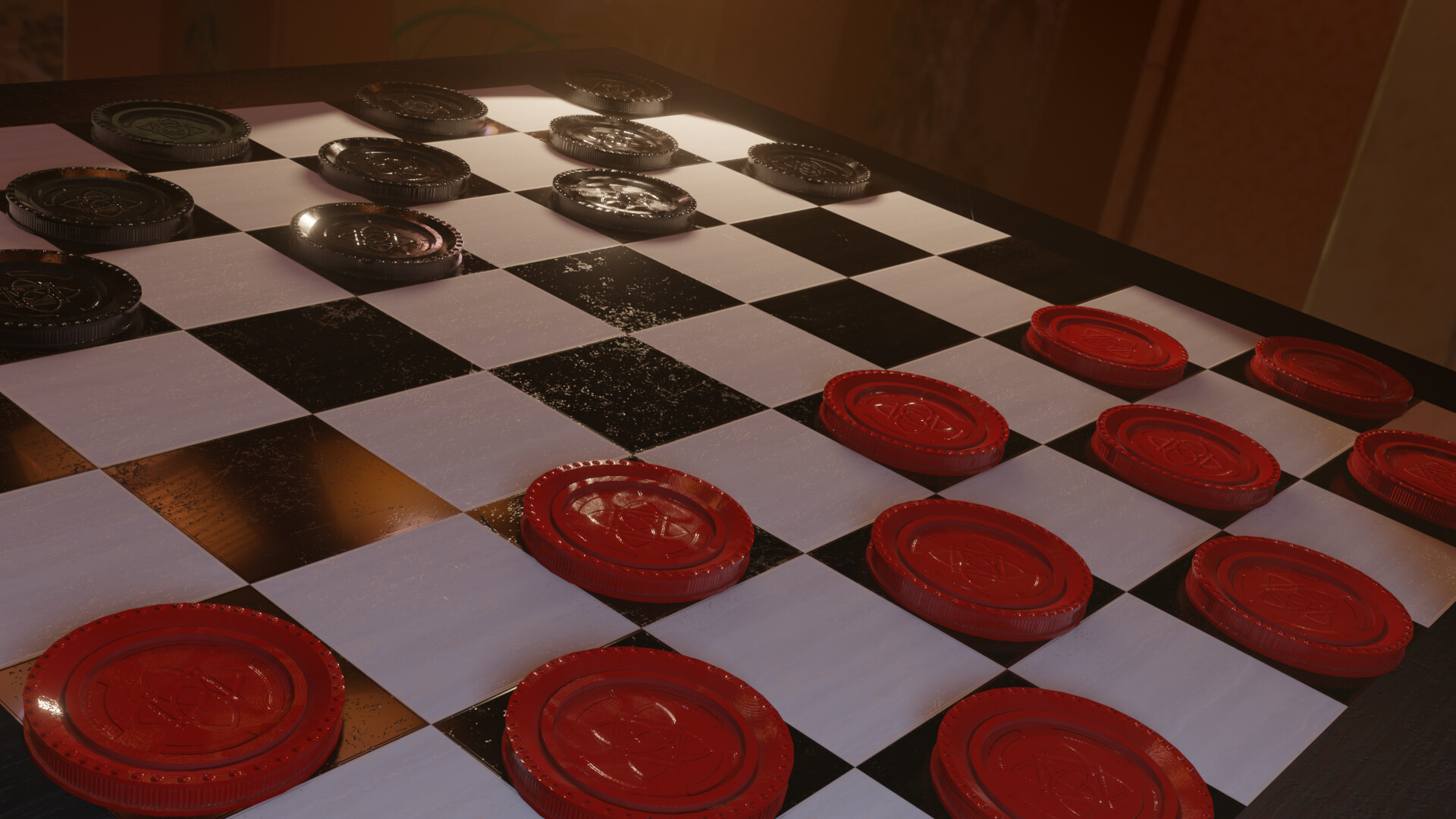 ArtStation - Who's up for Checkers?