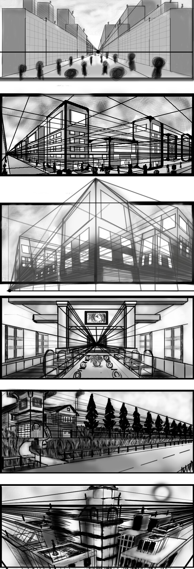 ArtStation - Perspective Art Work