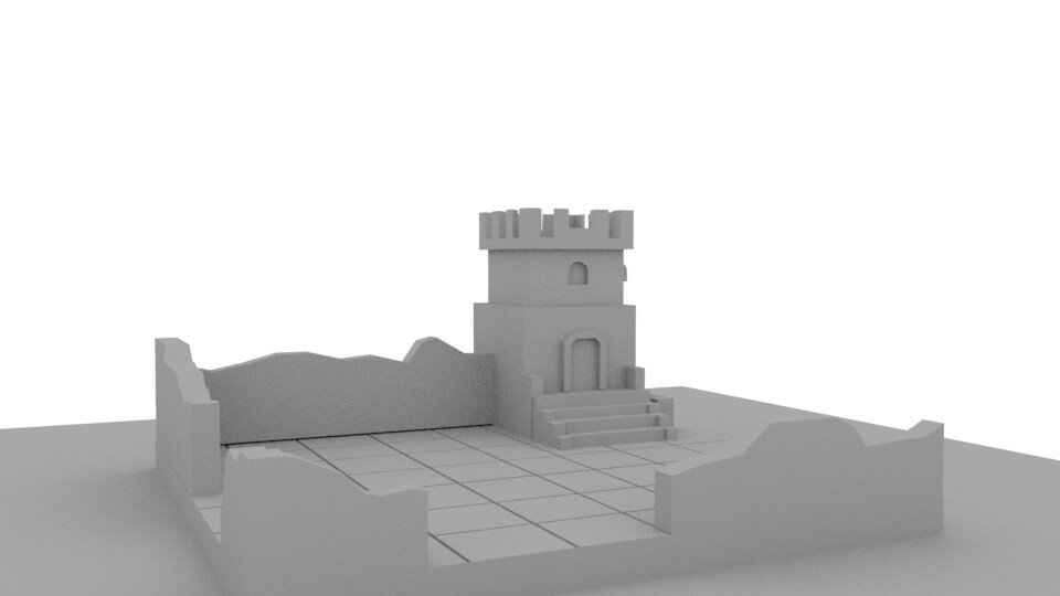 ArtStation - Castle renders