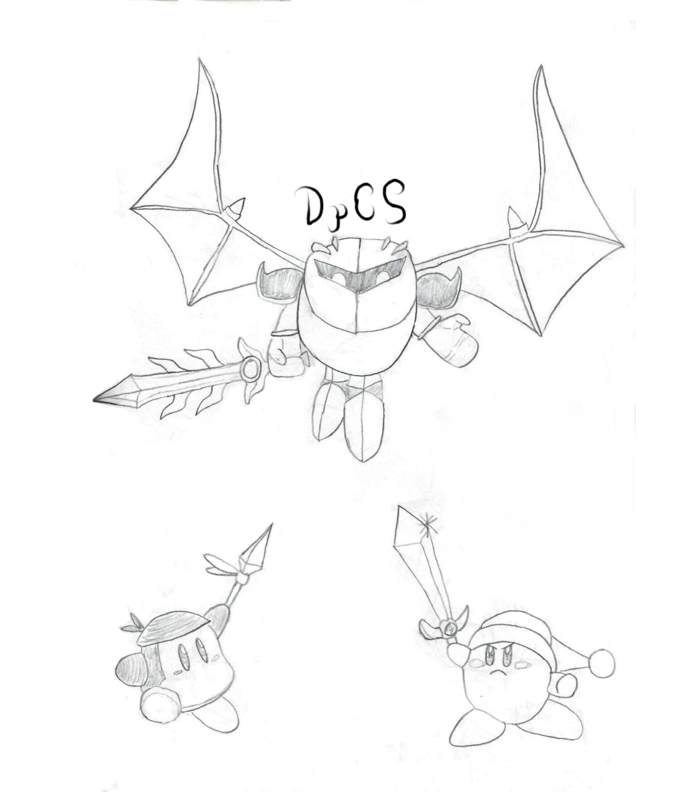 Jake Bamford - Kirby and Waddle Dee VS Metaknight