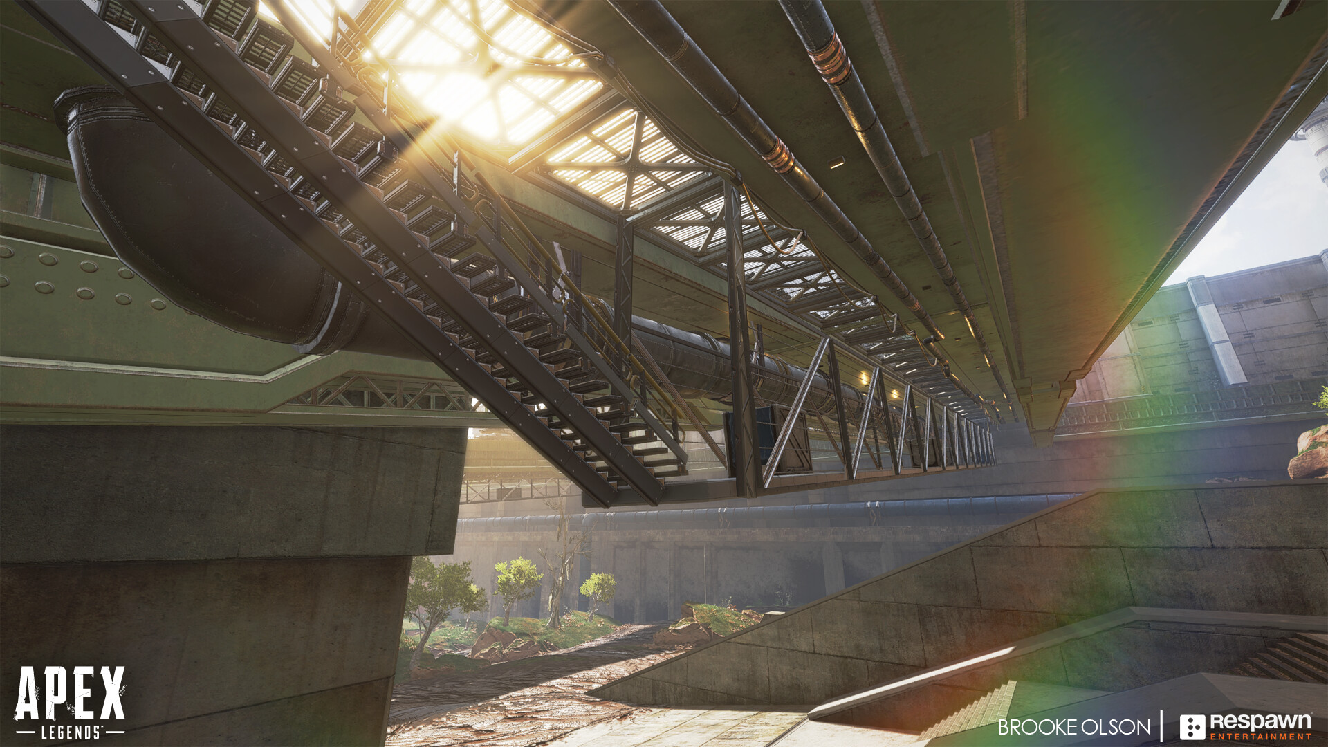 Brooke Olson - Apex Legends - King's Canyon - Hydro Dam Bridge
