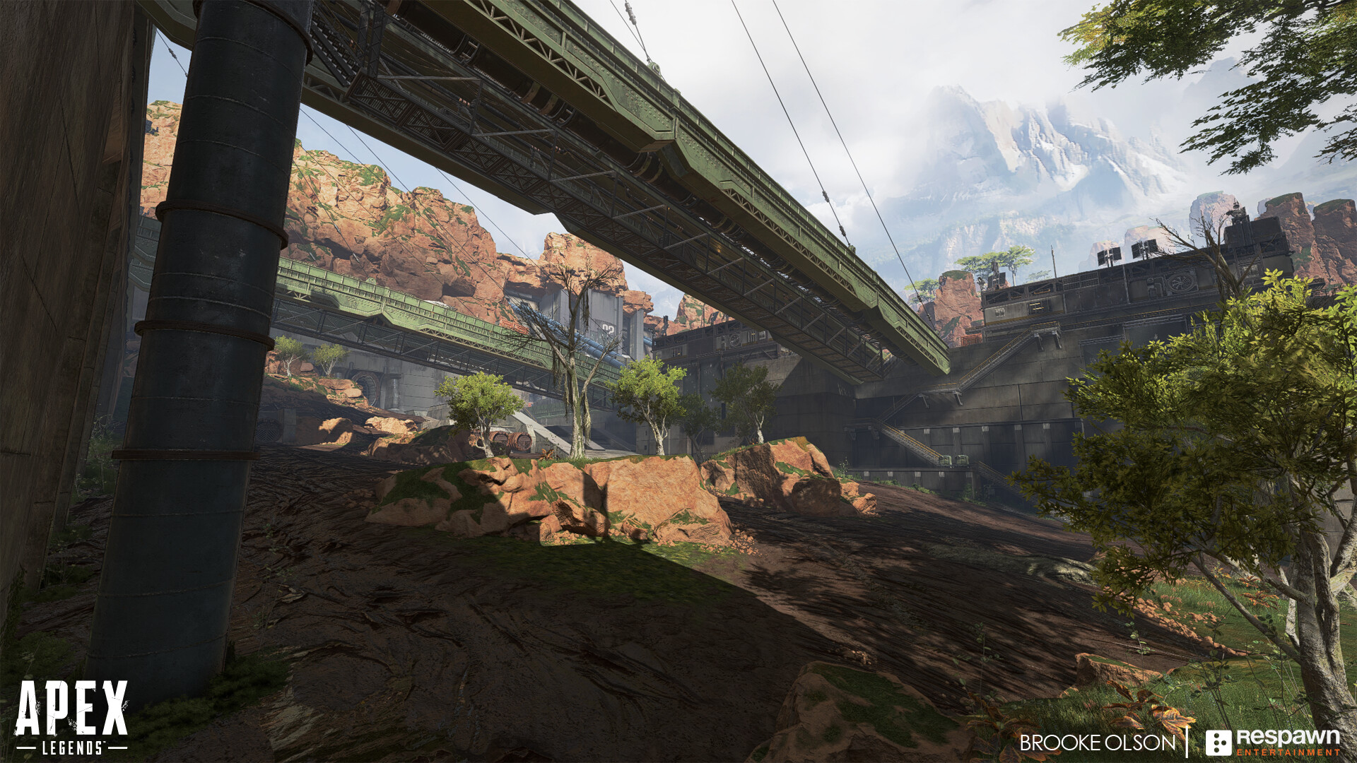 Brooke Olson - Apex Legends - King's Canyon - Hydro Dam Bridge