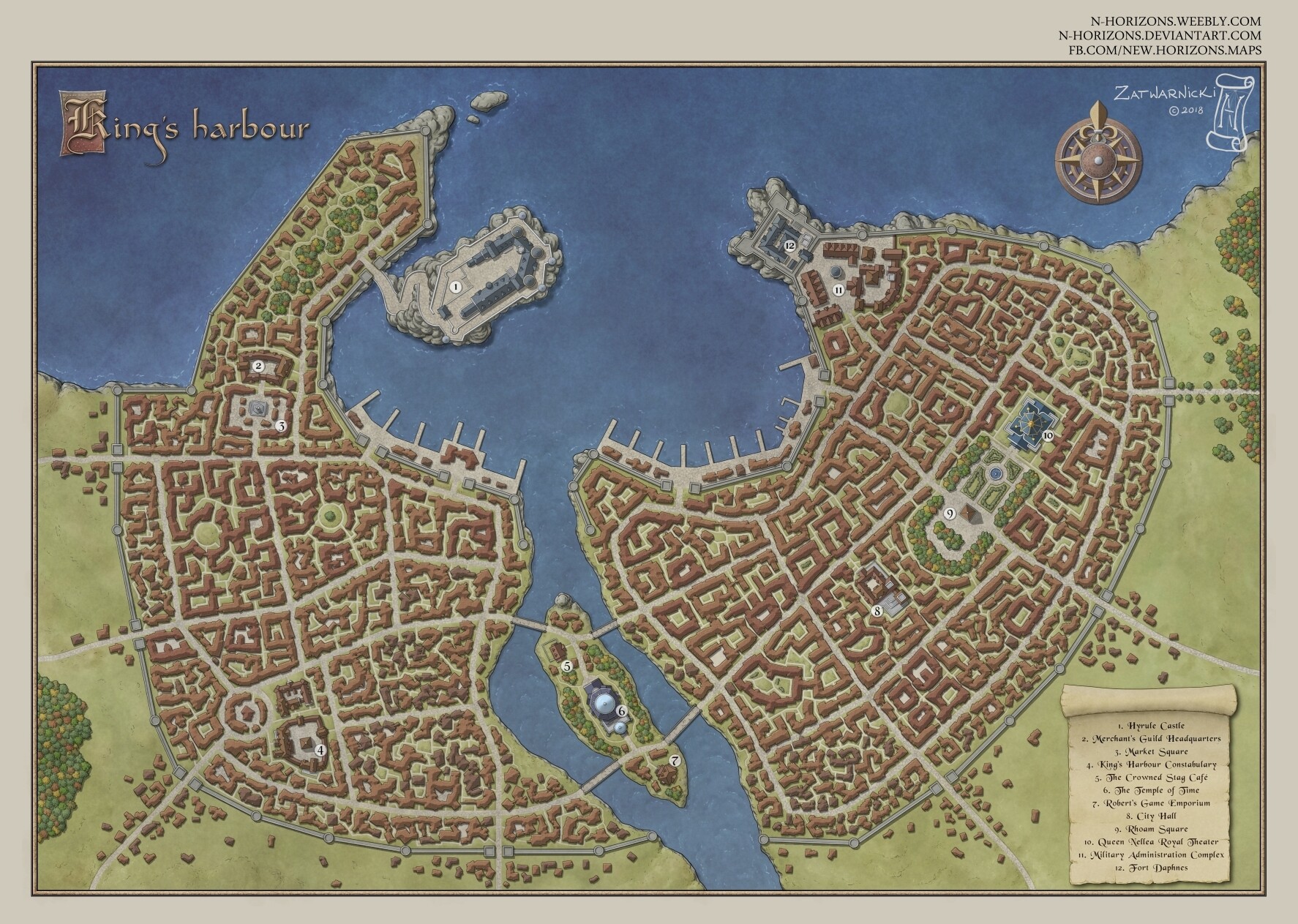 ArtStation - King's Harbour