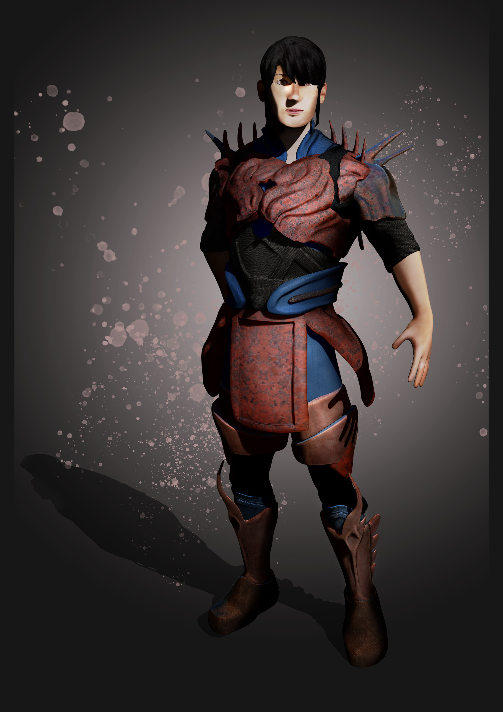 ArtStation - 3D Character model render