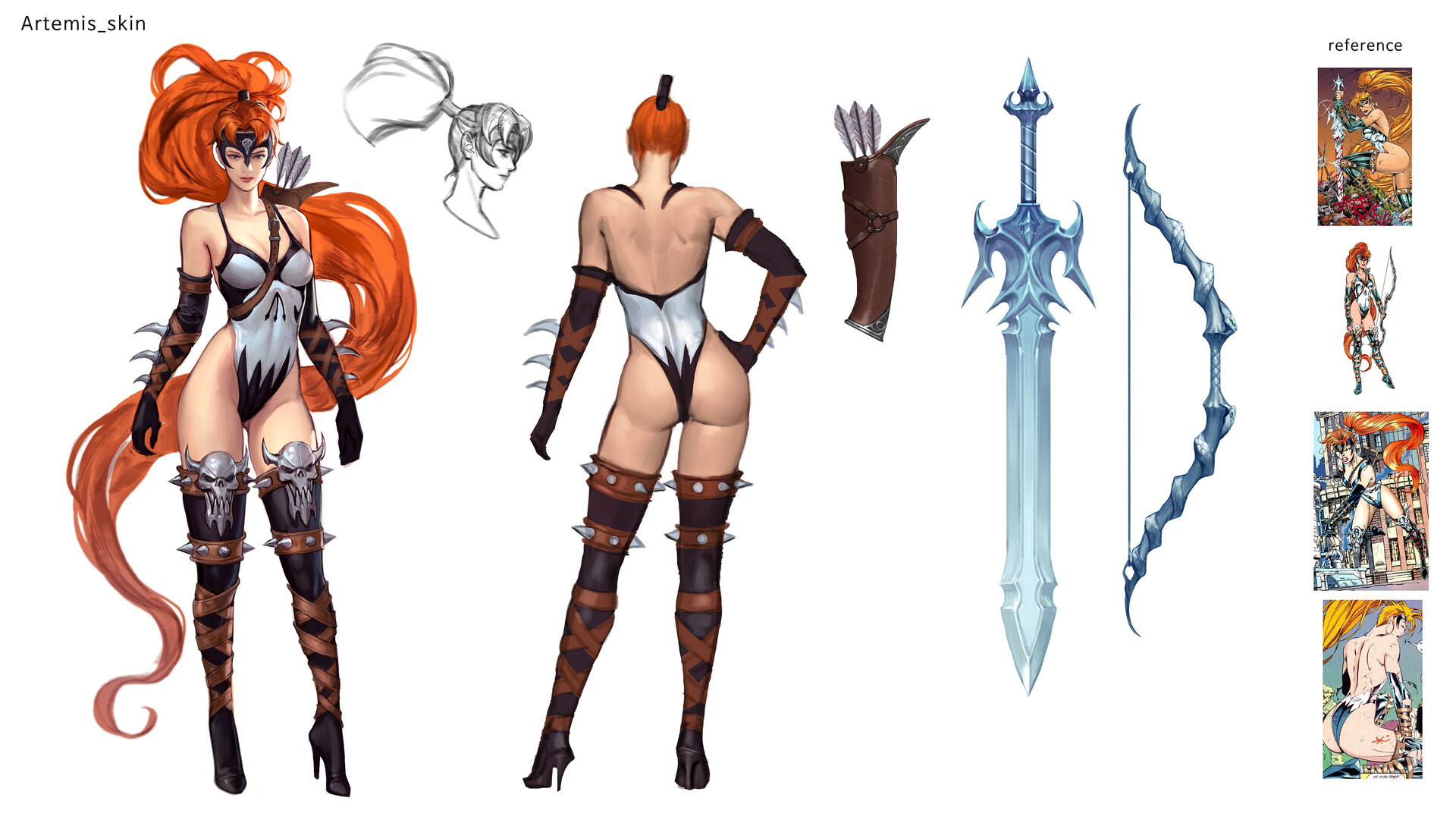 ArtStation - DC unchained - artemis