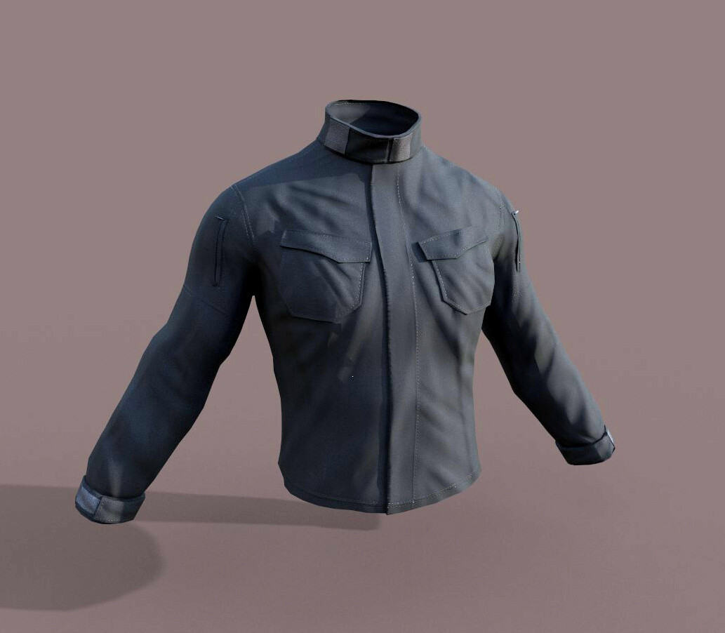 ArtStation - Low poly Delta force Urban Uniform