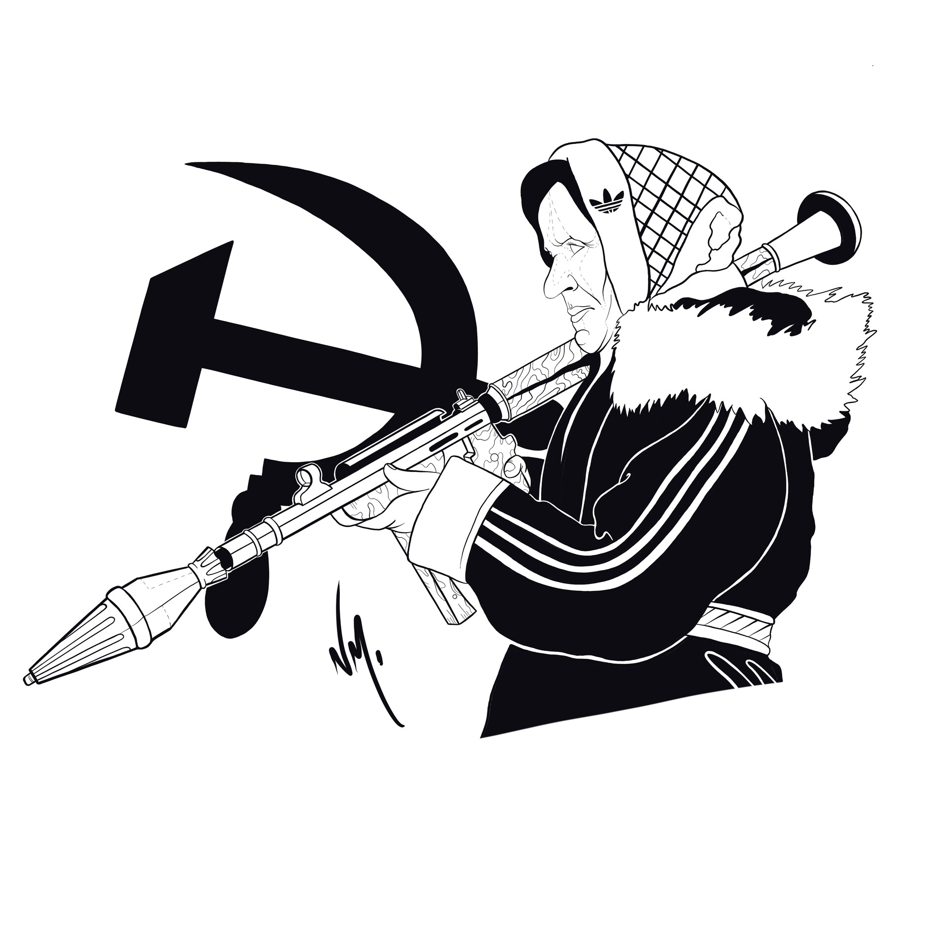 ArtStation - Babushka - tattoo.