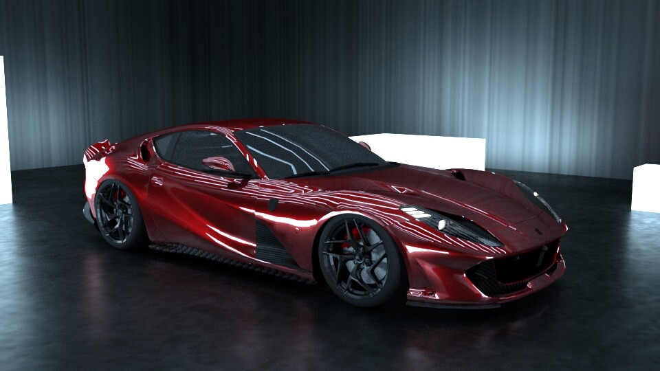 ArtStation - Ferrari 812 by Kaiser Design