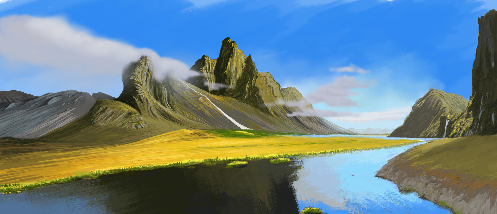 ArtStation - Environment Design Study.