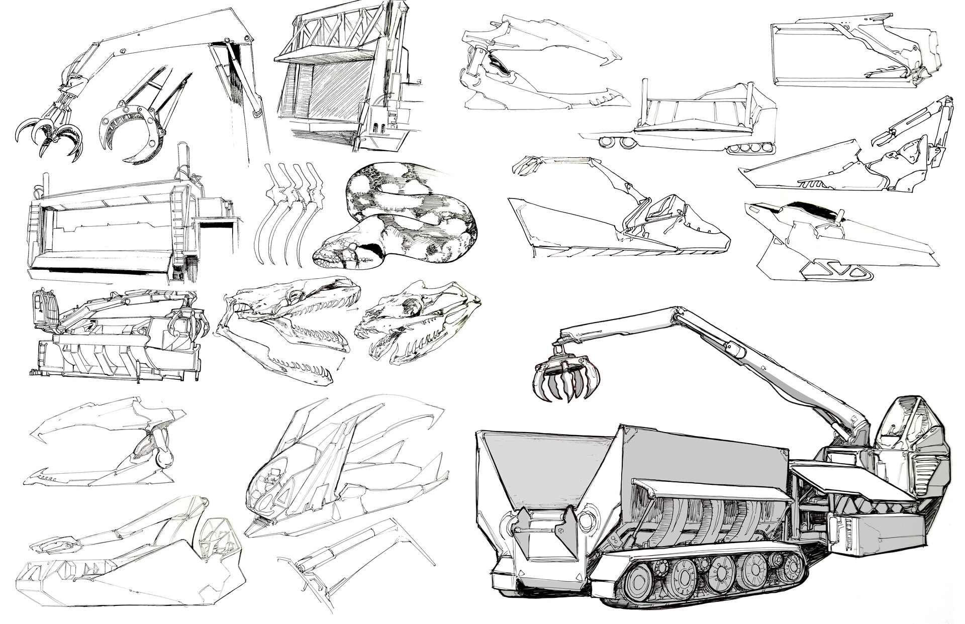 ArtStation - Organic to Man Made