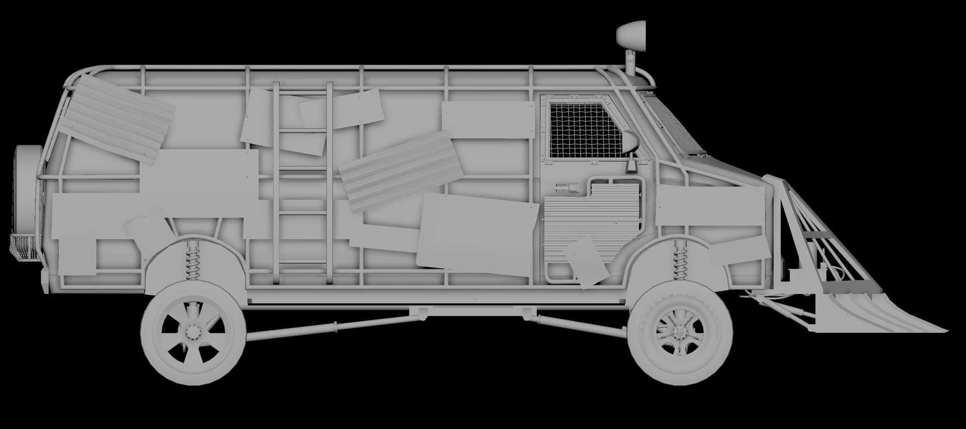 Ashley Culbertson - Apoclypse Van WIP Set 1