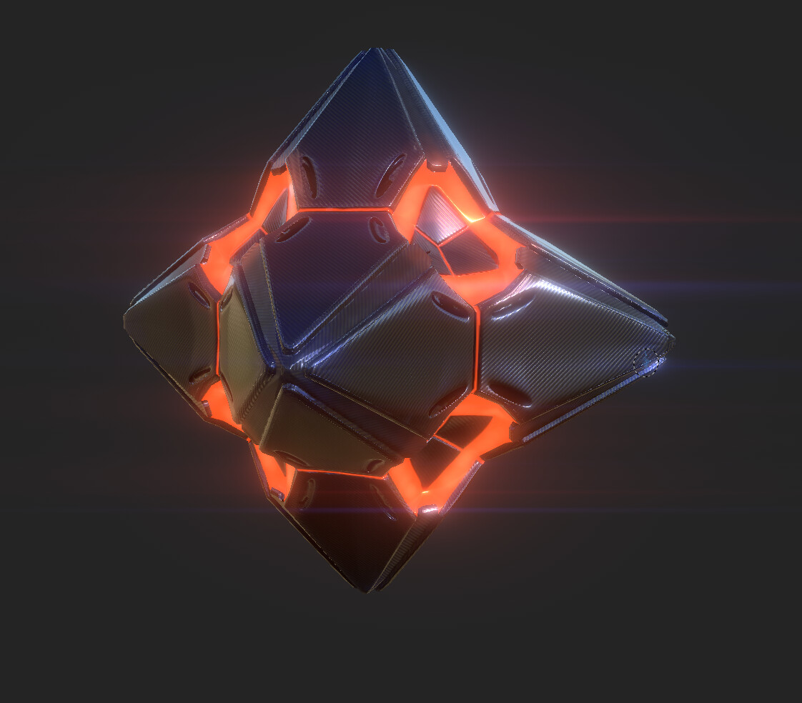 ArtStation - Halo 5 Splinter Grenade