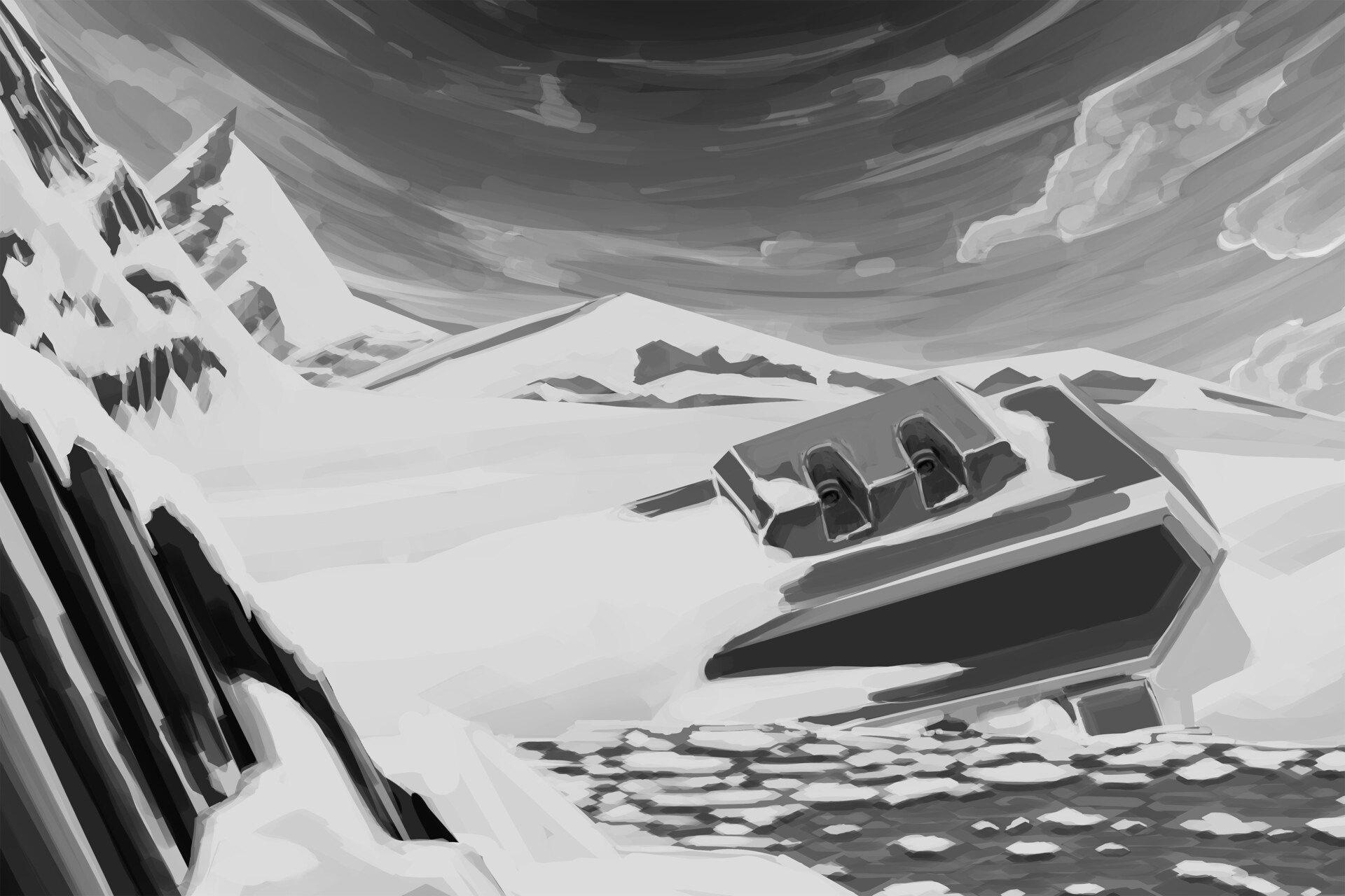 ArtStation - Snowscape