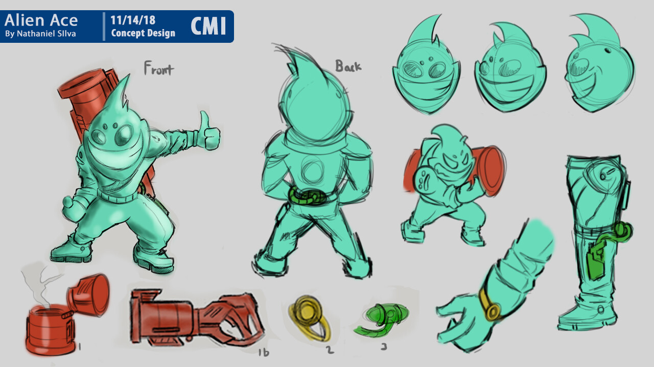 Nathaniel Silva - Alien Ace