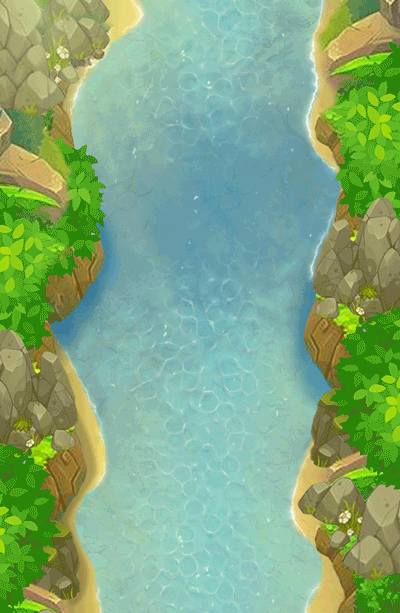 river animation 2d