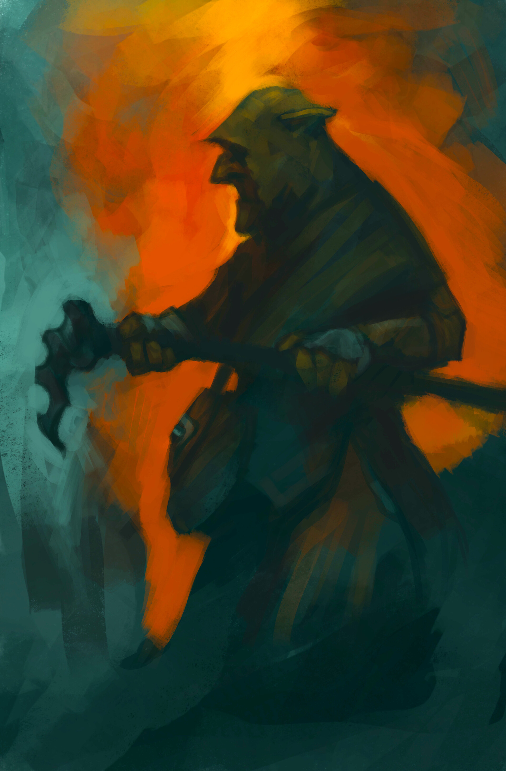 ArtStation - Goblin Warlock 30 min