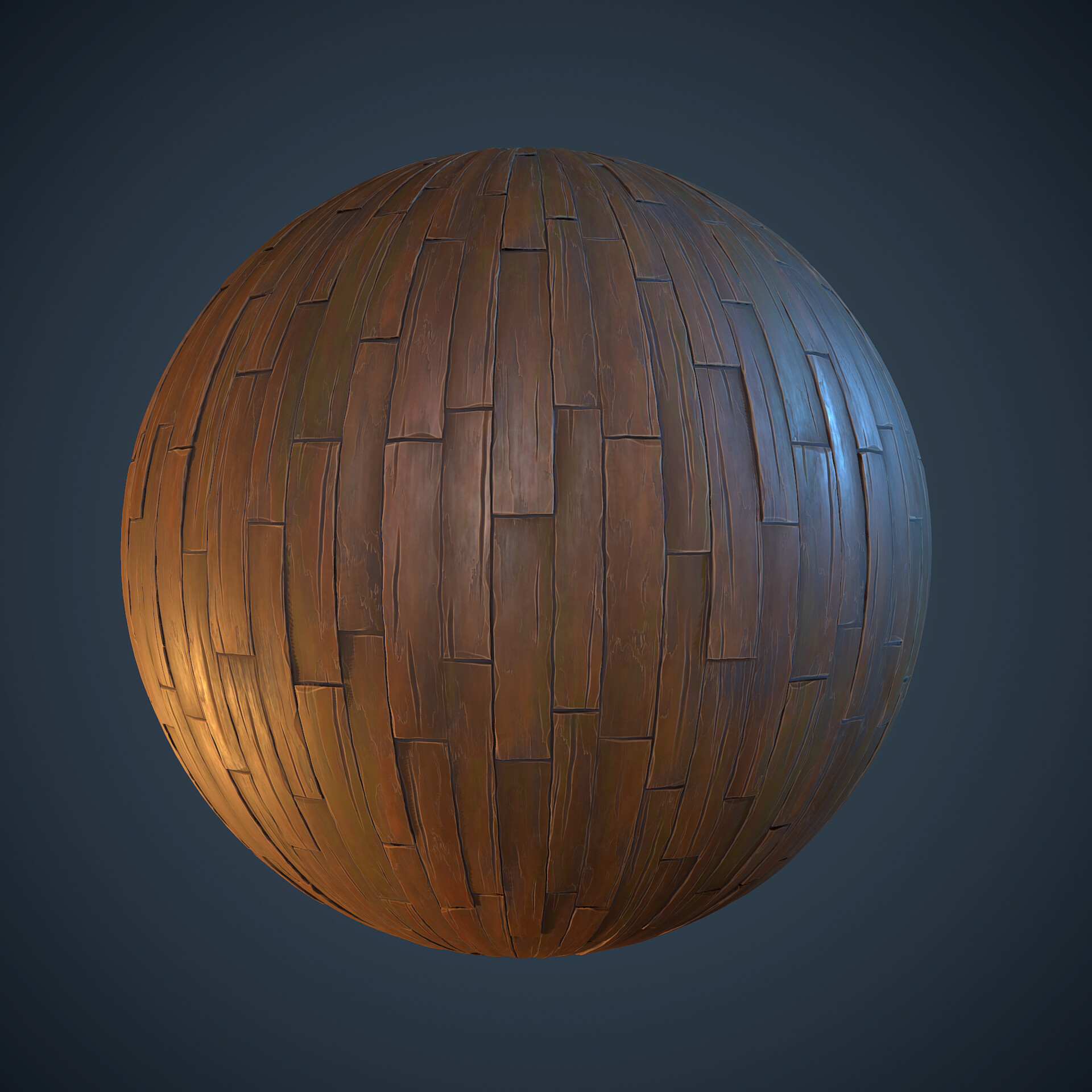ArtStation - Stylized planks