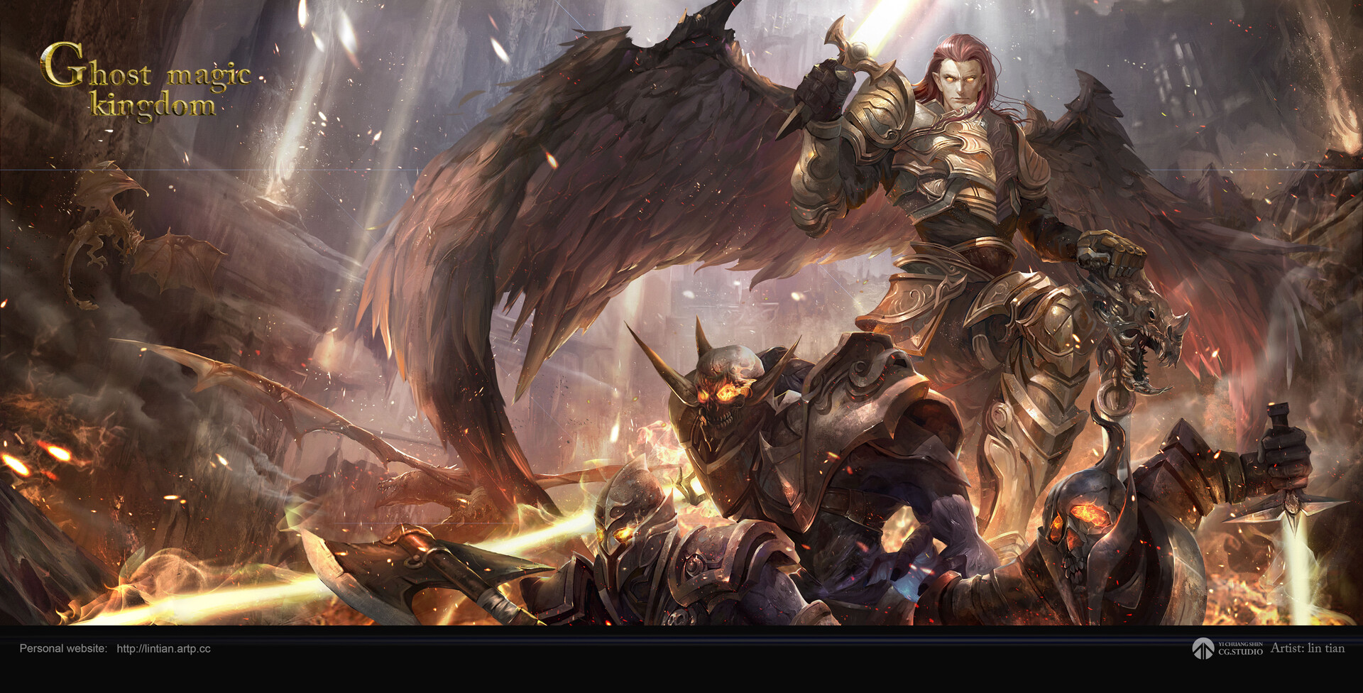 ArtStation - Ghost magic kingdom