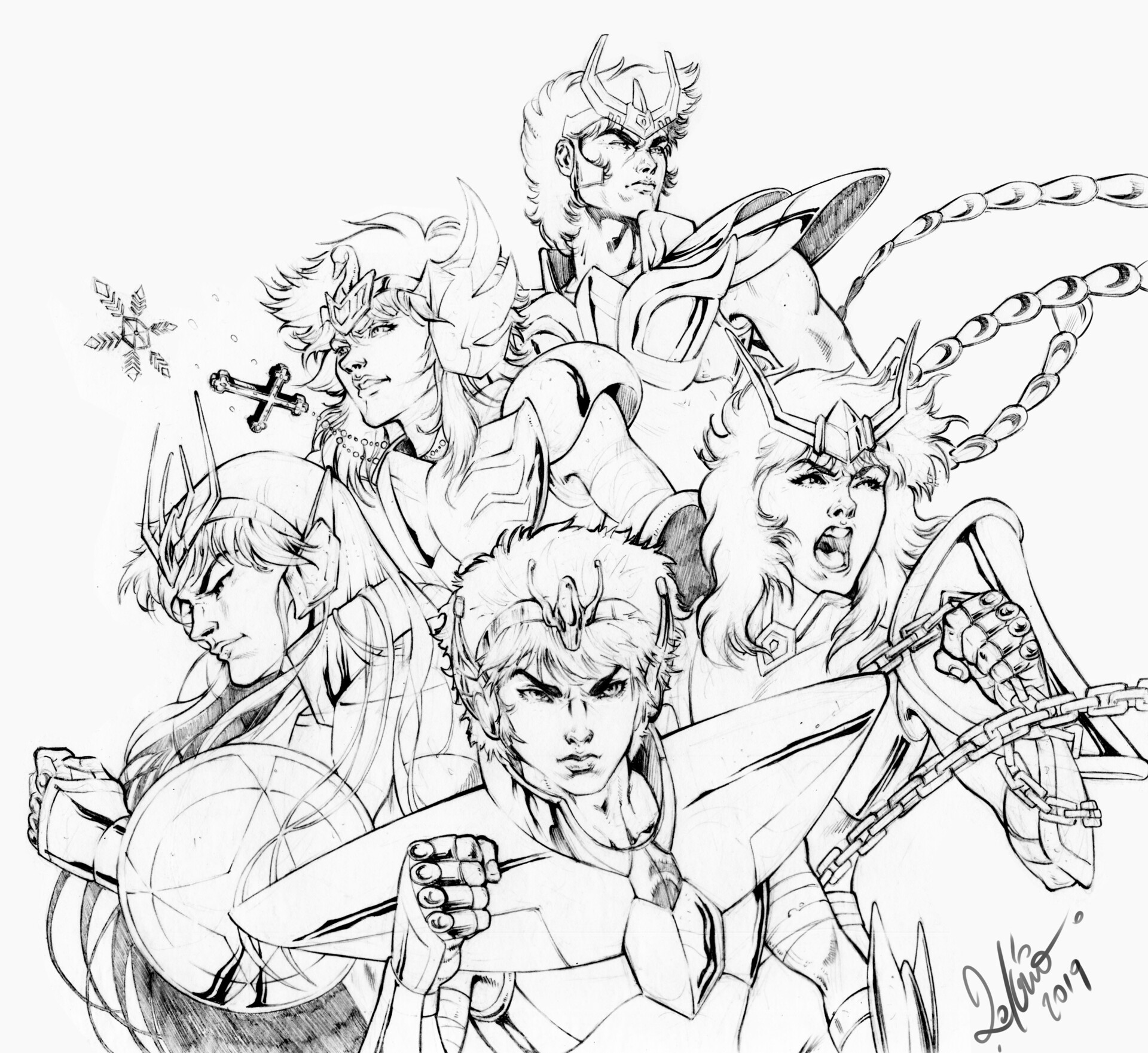ArtStation - Saint Seiya