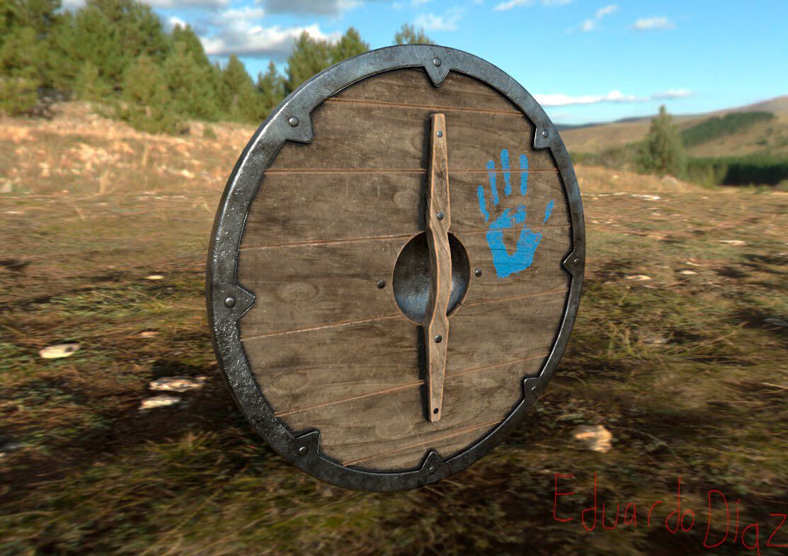 Viking Shield Back