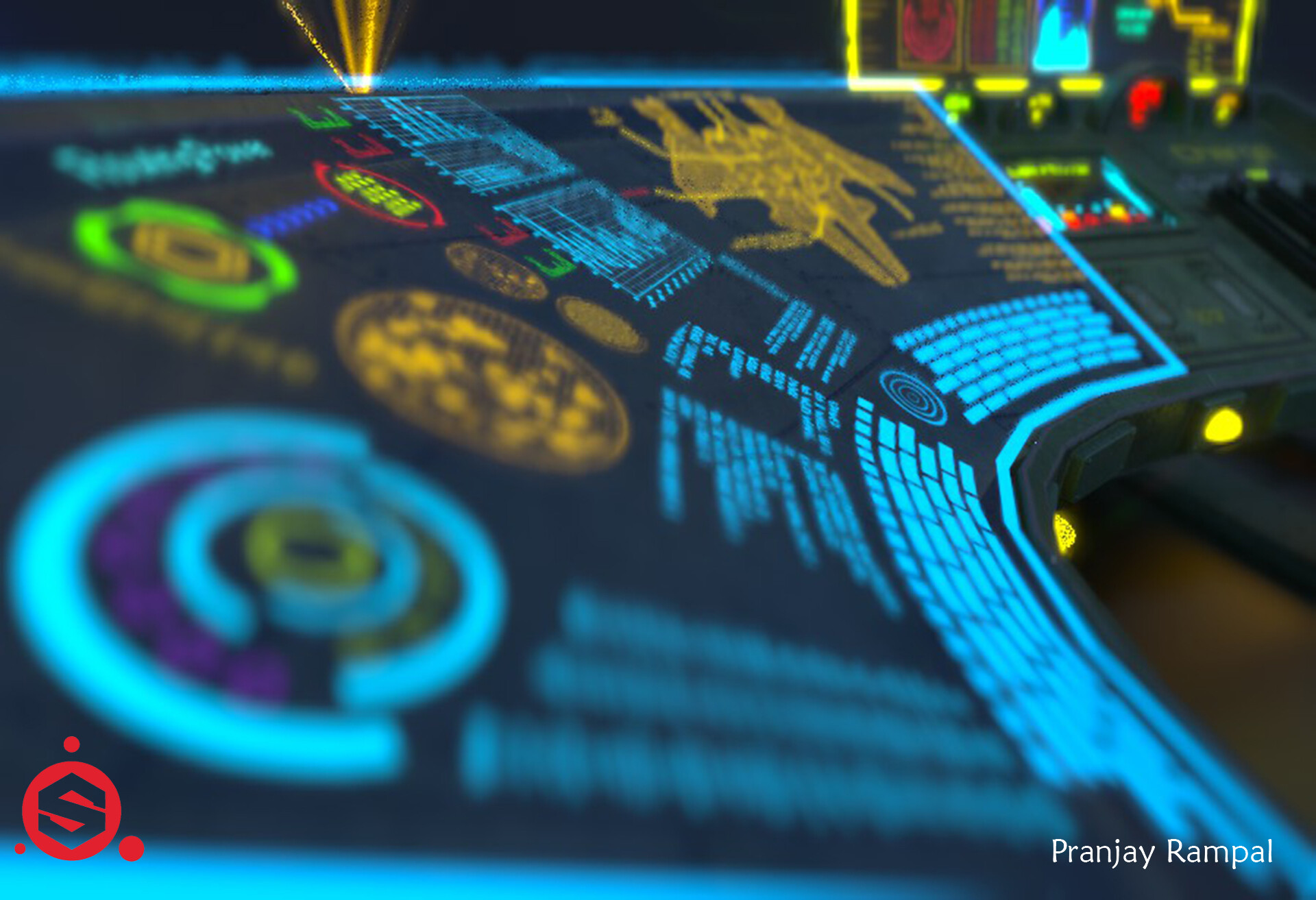 Pranjay Rampal - Sci-Fi Control Panel