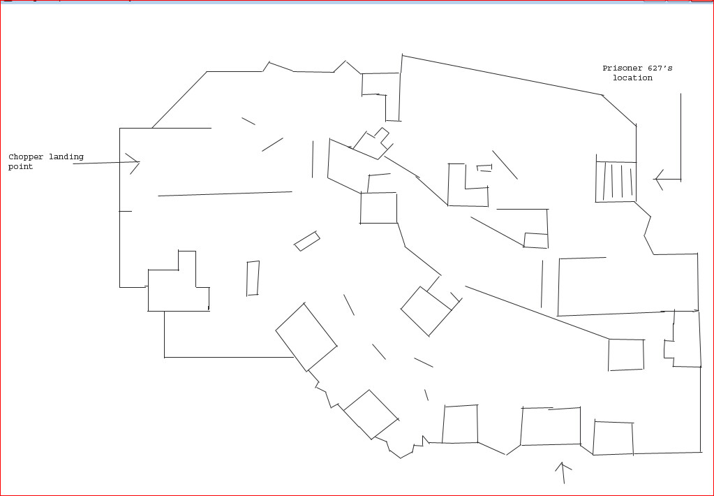 ArtStation - 2D Map of Gulag- COD Modern Warfare 2