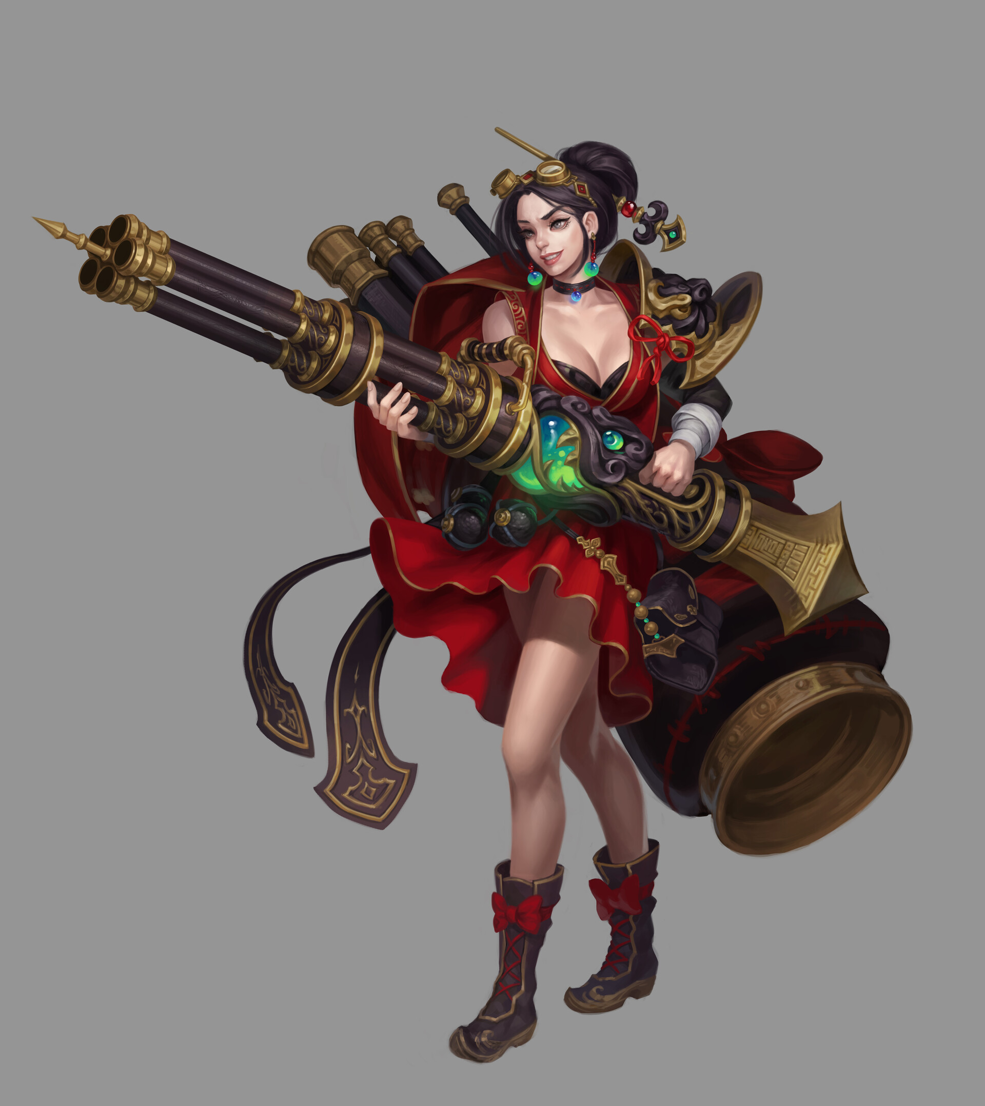 ArtStation - cannon girl
