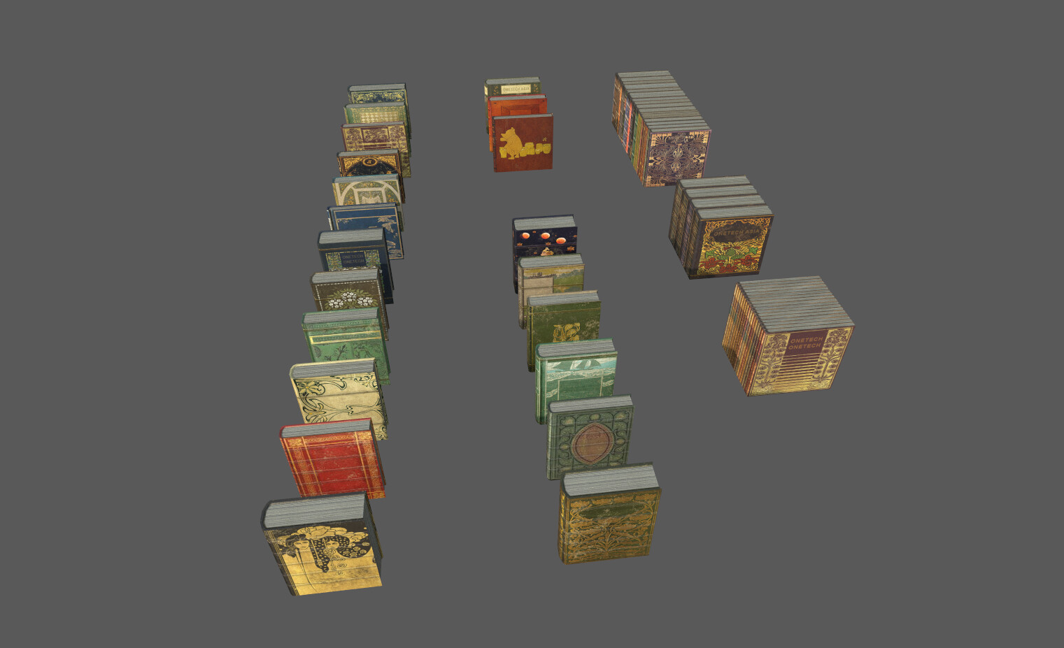 ArtStation - Bookshttps://sketchfab.com/3d-models/books ...