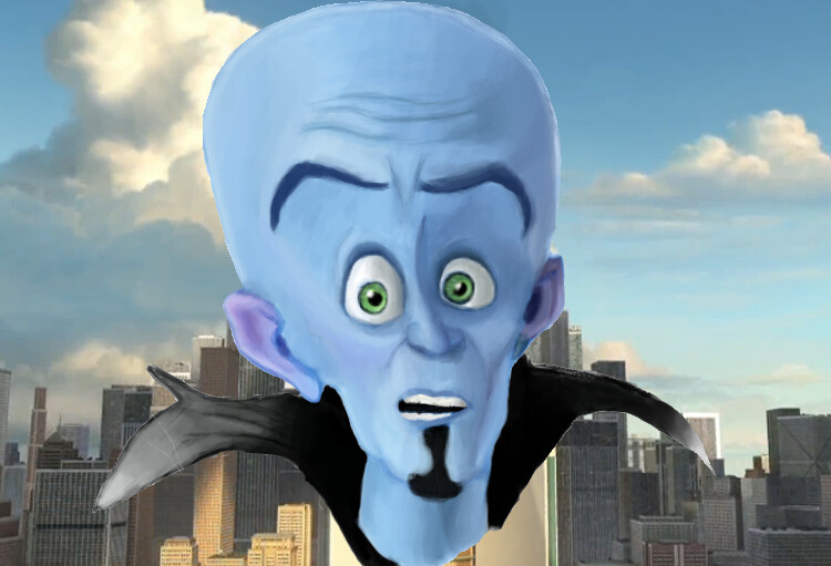 ArtStation - Mega mind illustration