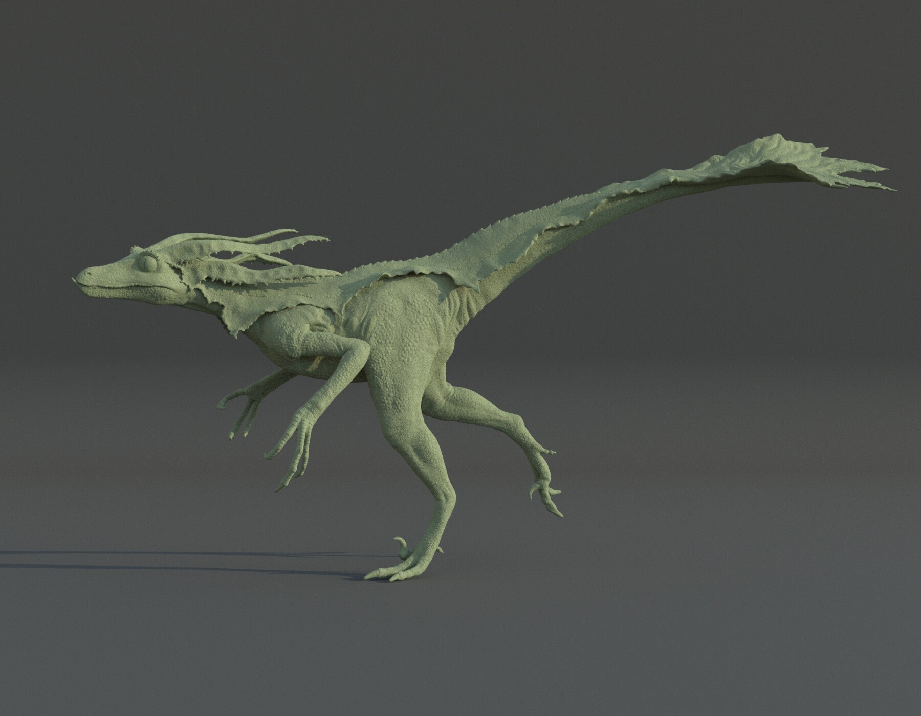 H Mason Holly - Crested Raptor