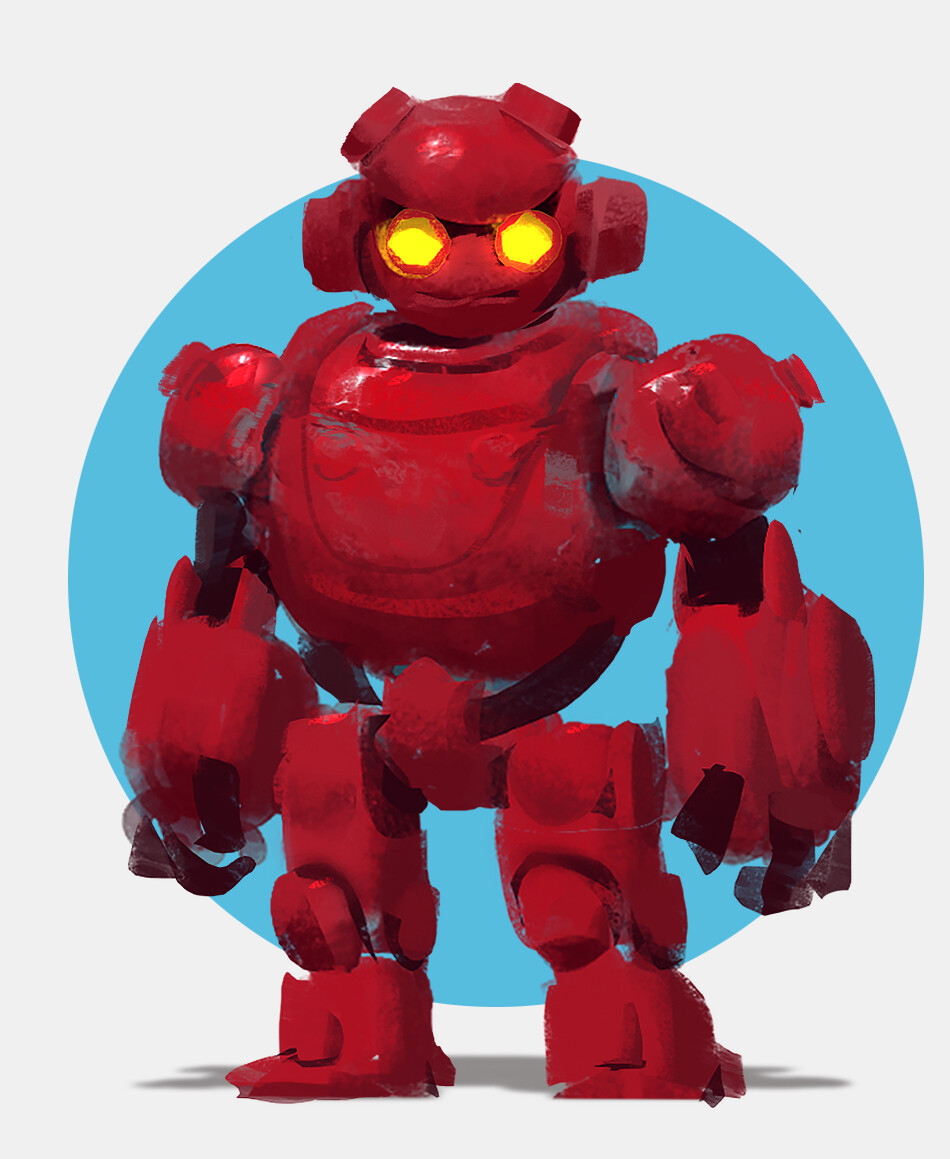 ArtStation - cute robot