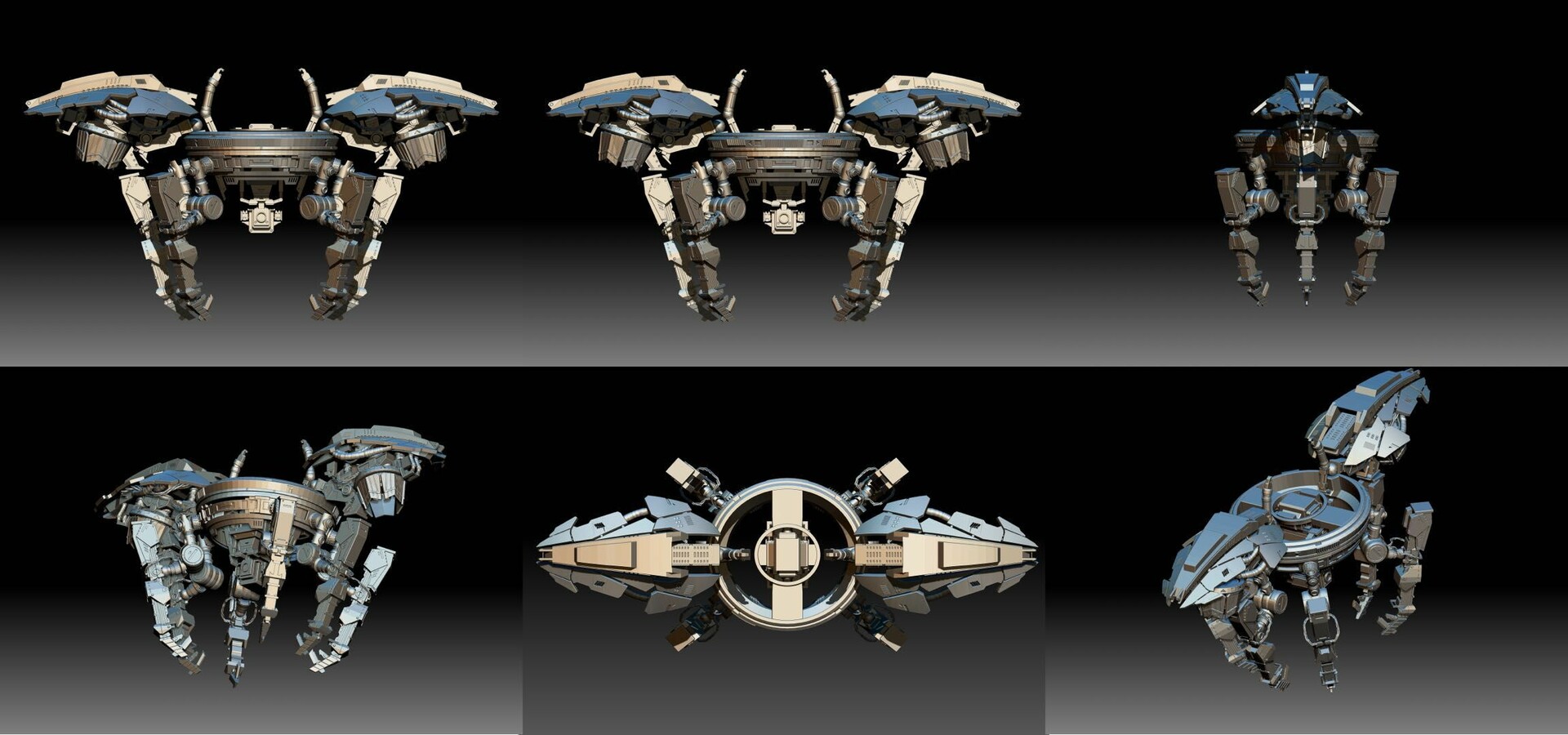 ArtStation - Grapple Spider Transport Unit