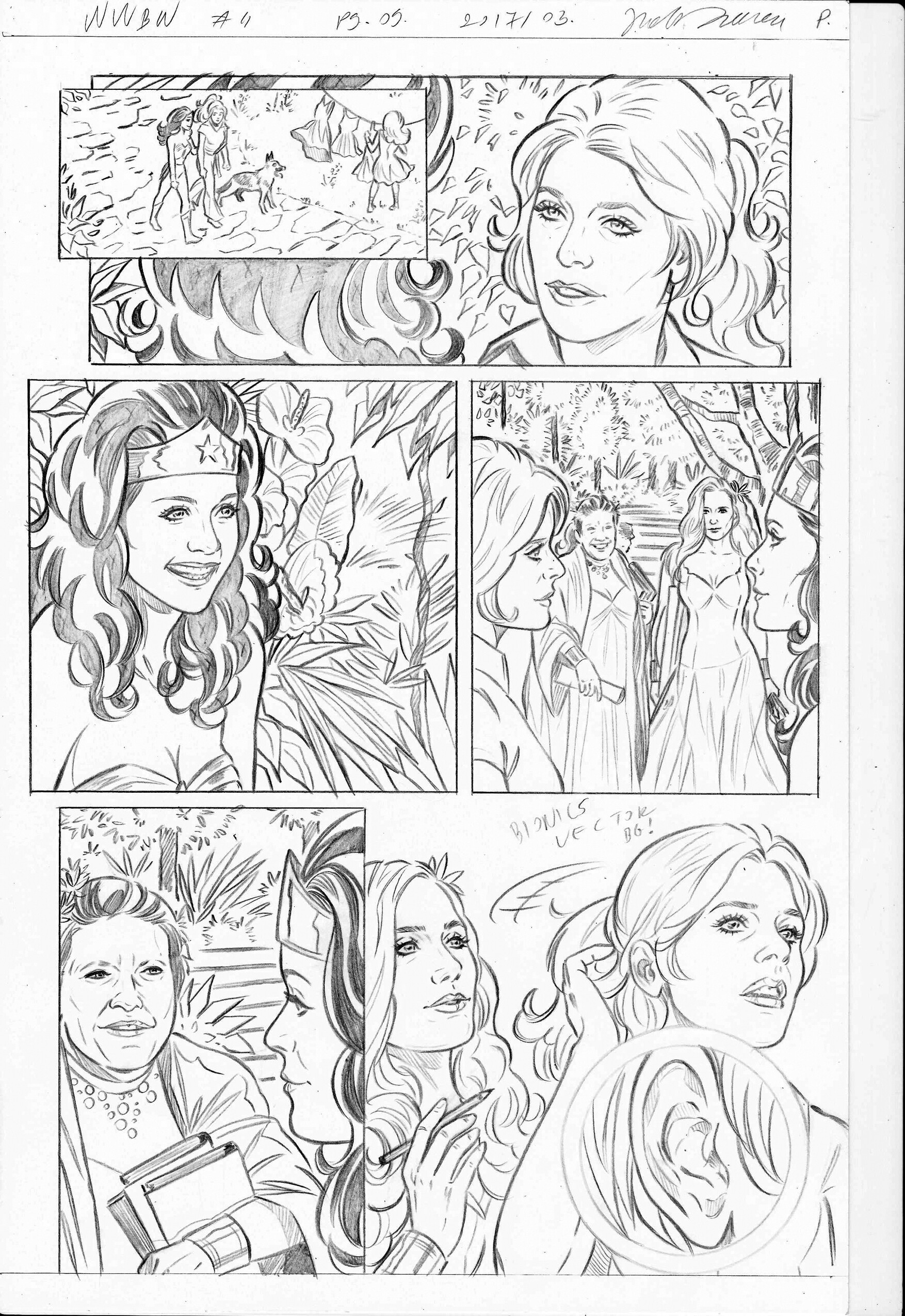 bionic coloring pages