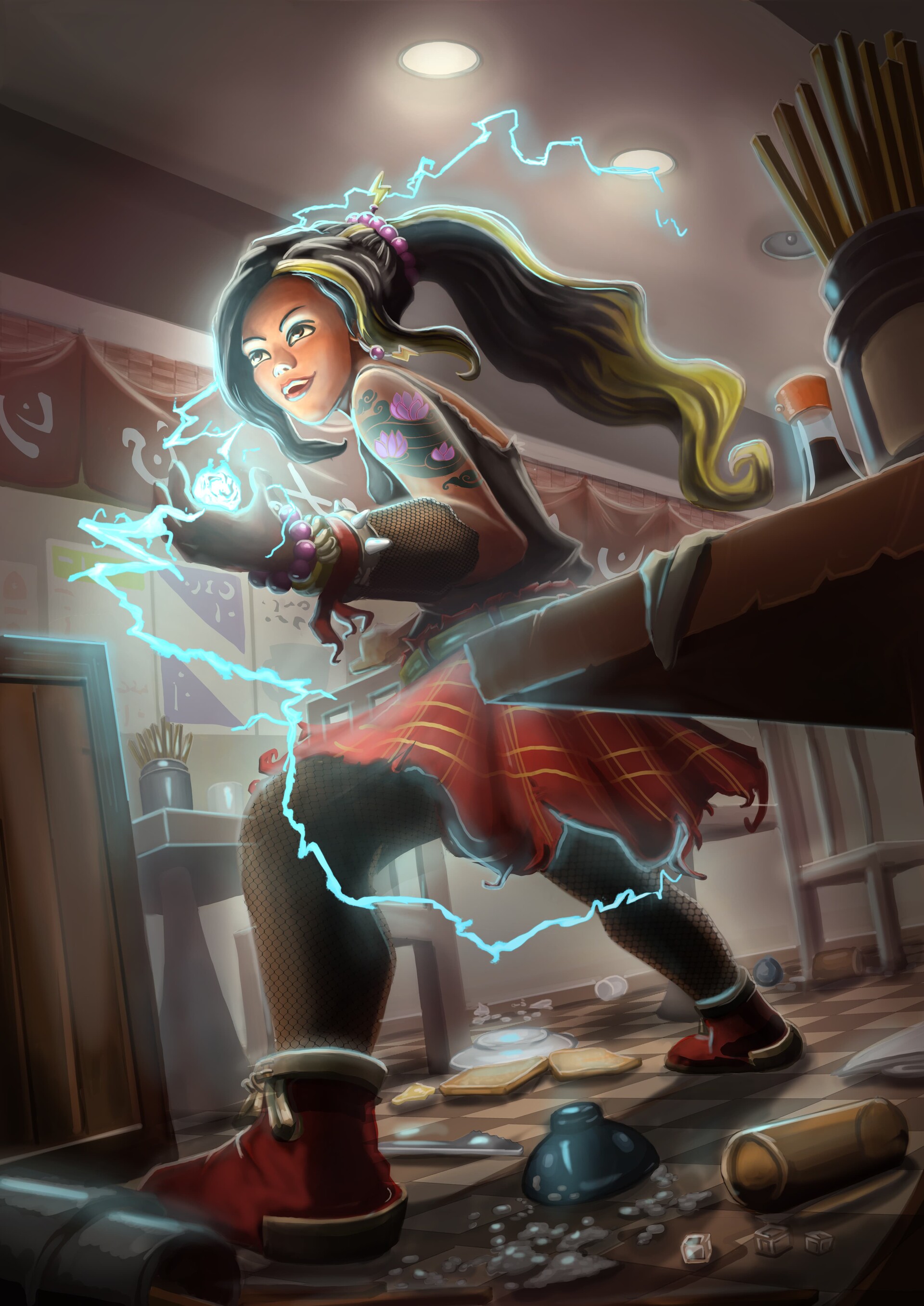 Jensen Chung - Mitsuko the Lightning Wielder