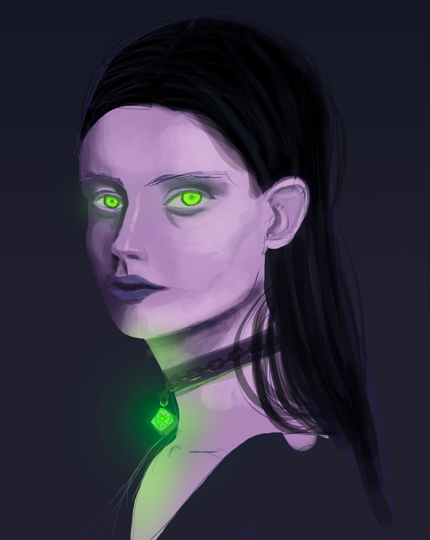 ArtStation - witch portrait