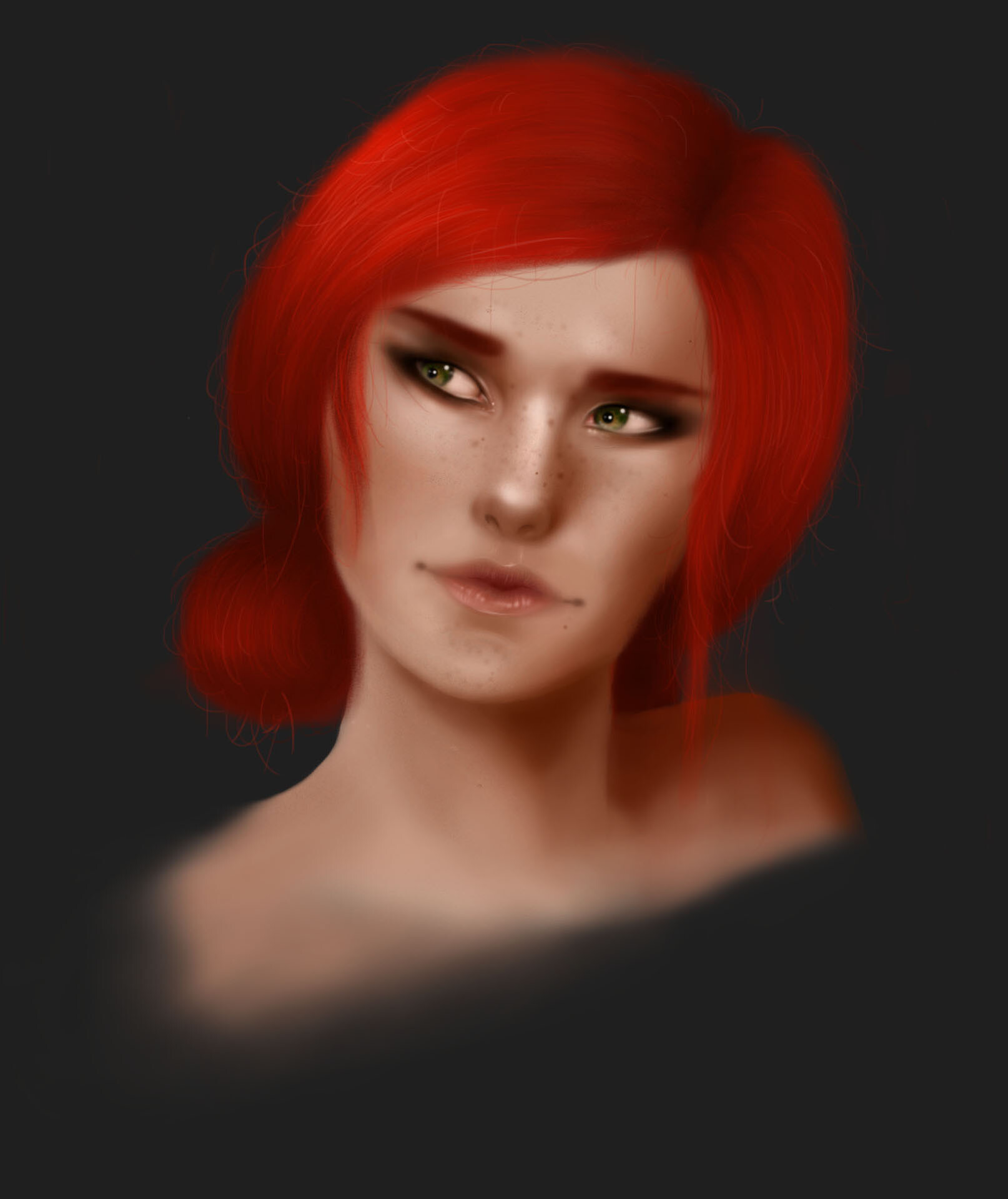 ArtStation - Triss Merigold Fan Art